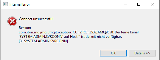 Can't connect to IBM MQ Server with 9.1.4.0 allclient · Issue #75 · jmstoolbox/jmstoolbox · GitHub
