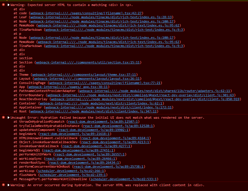 🐛 Consulting Page - Fix hydration error · Issue #153 · SSWConsulting/SSW.Website-v3 · GitHub