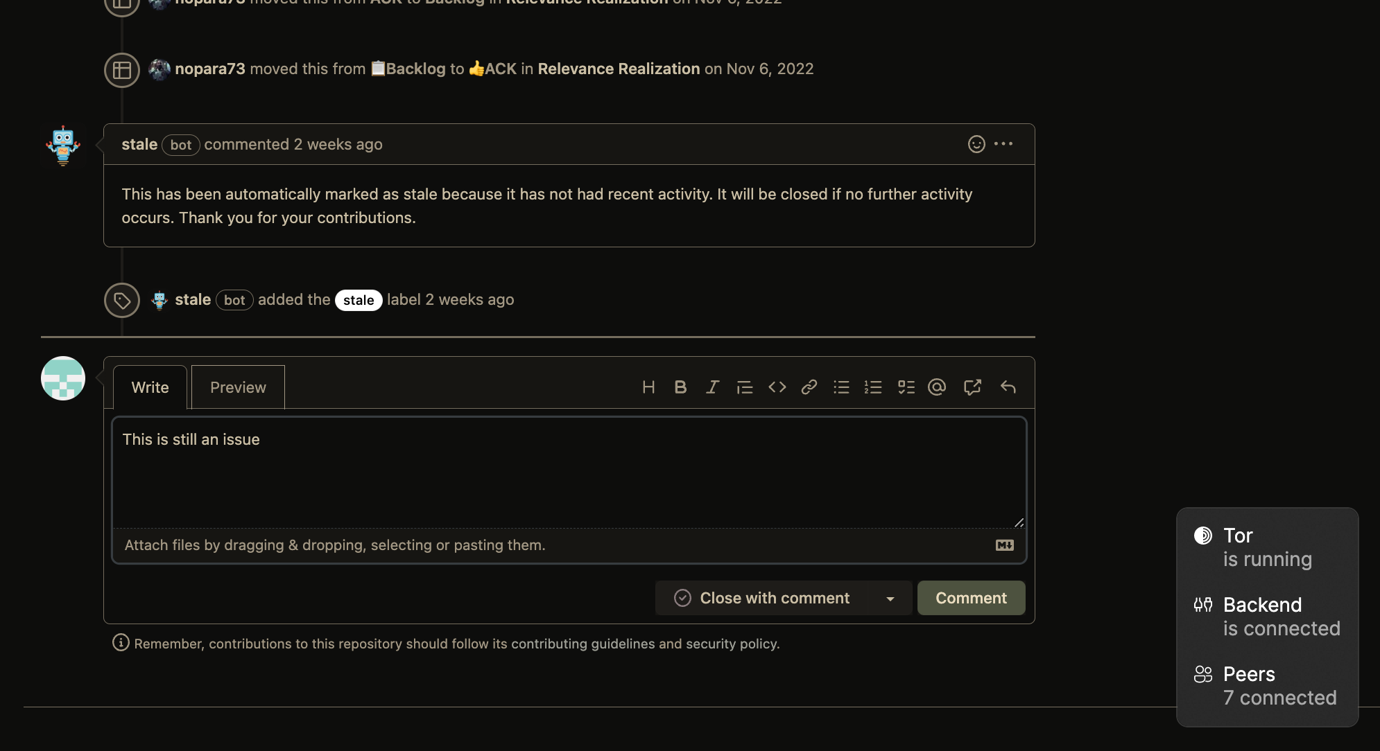[VDG] StatusIcon still displayed even after wasabi is not visible · Issue #9114 · WalletWasabi ...