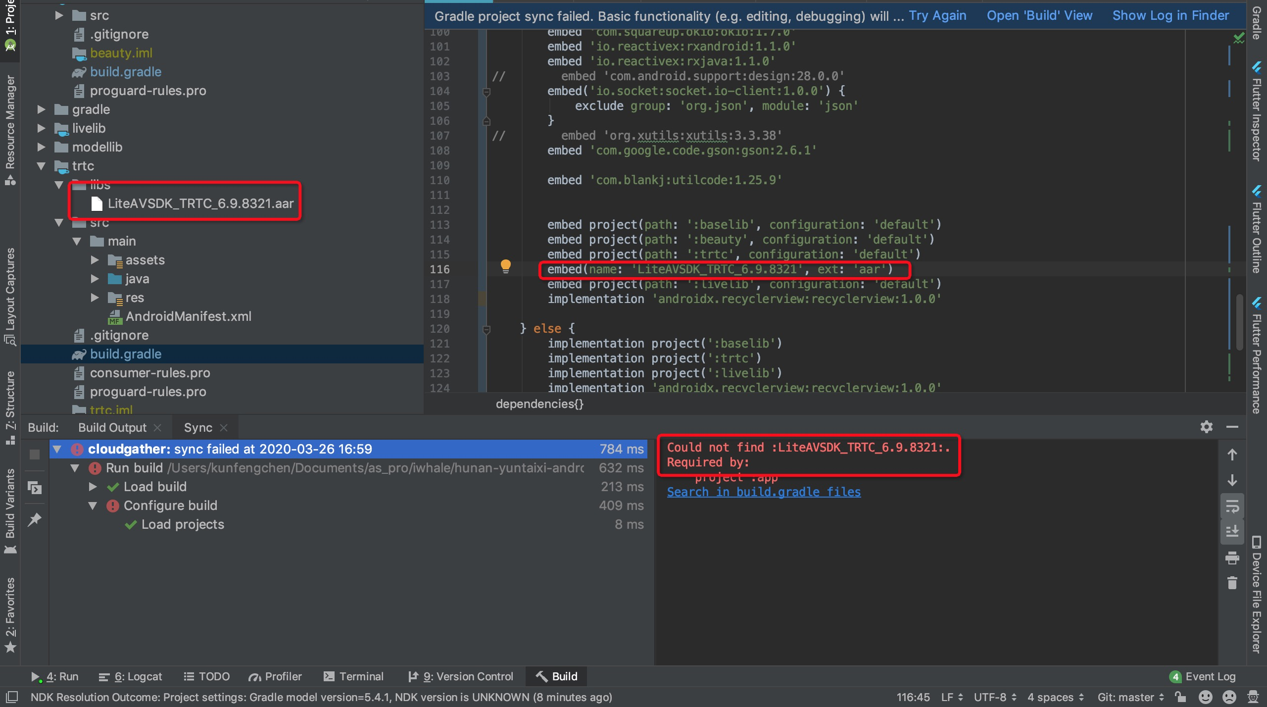 子modulelib下的aar文件找不到 · Issue #129 · kezong/fat-aar-android · GitHub