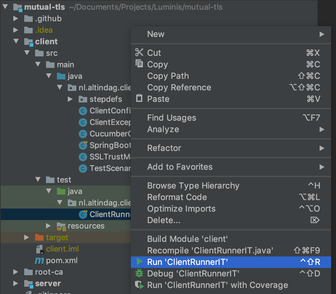 Missing instructions for running ClientRunnerIT · Issue #8 · Hakky54 ...