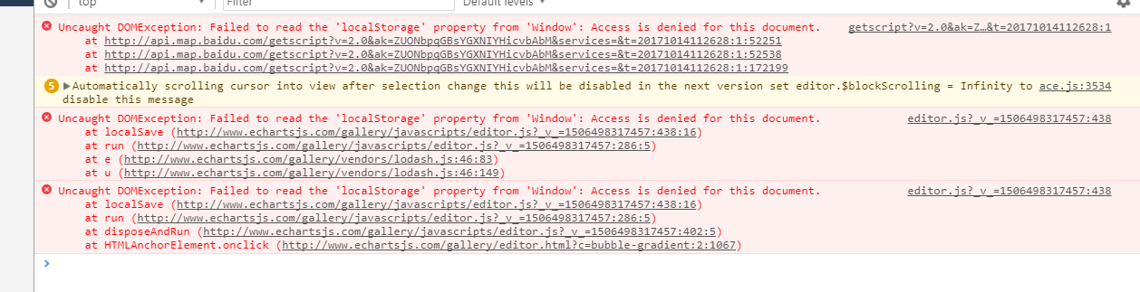 Chrome62看不到官方实例效果图了 · Issue 6886 · Apacheecharts · Github