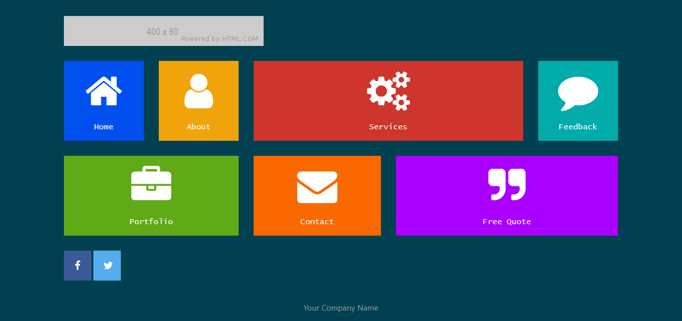 GitHub - muthumbi/Bootstrap-Metro-Tiles: Metro-ui webpage with animated tiles