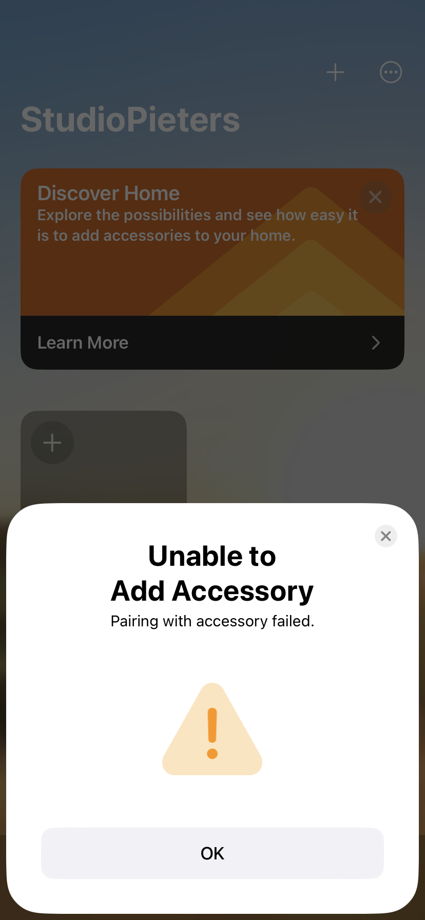 Unable To Add Accessory In Ios · Issue 58 · Espressifesp Matter · Github