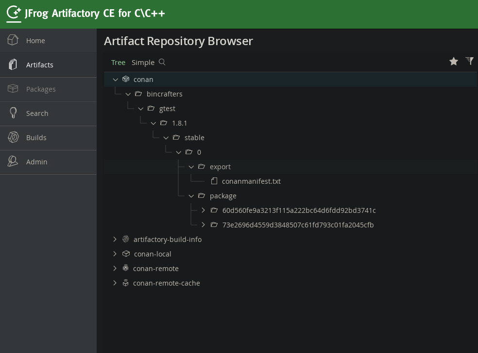 [bug] Recipe upload skipped on a clean Artifactory repository · Issue #6186 · conan-io/conan ...