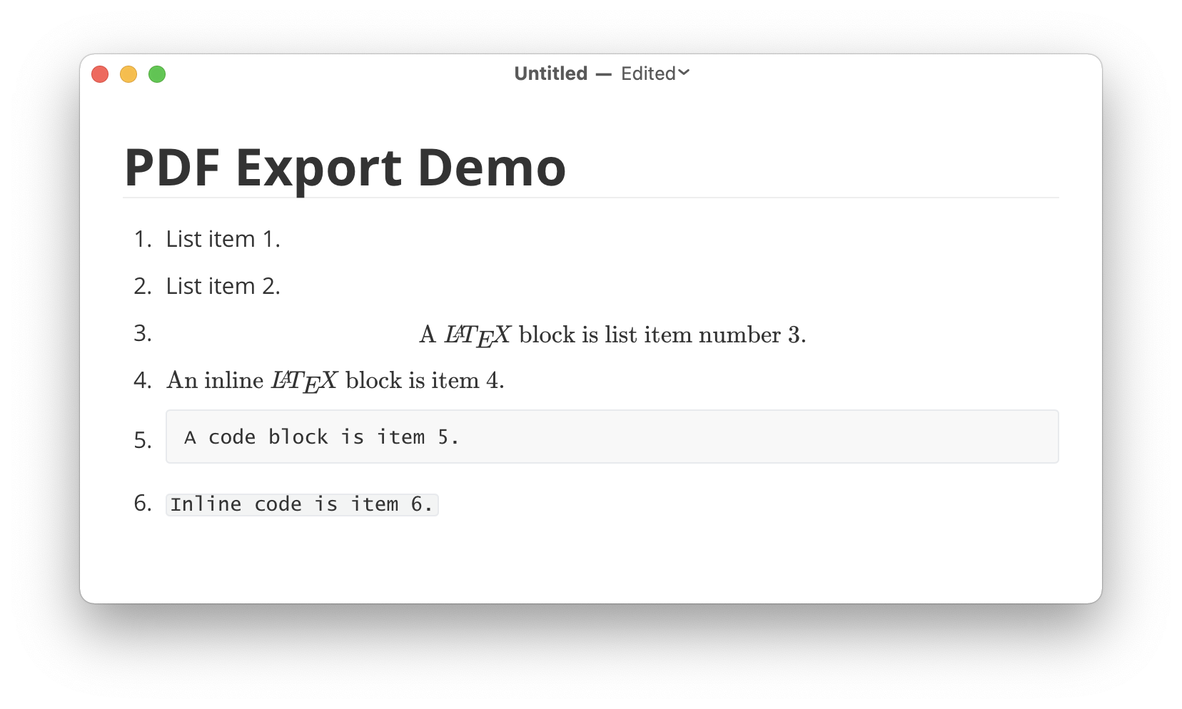 Block elements in lists are not appearing in PDF exports · Issue #4276 ...