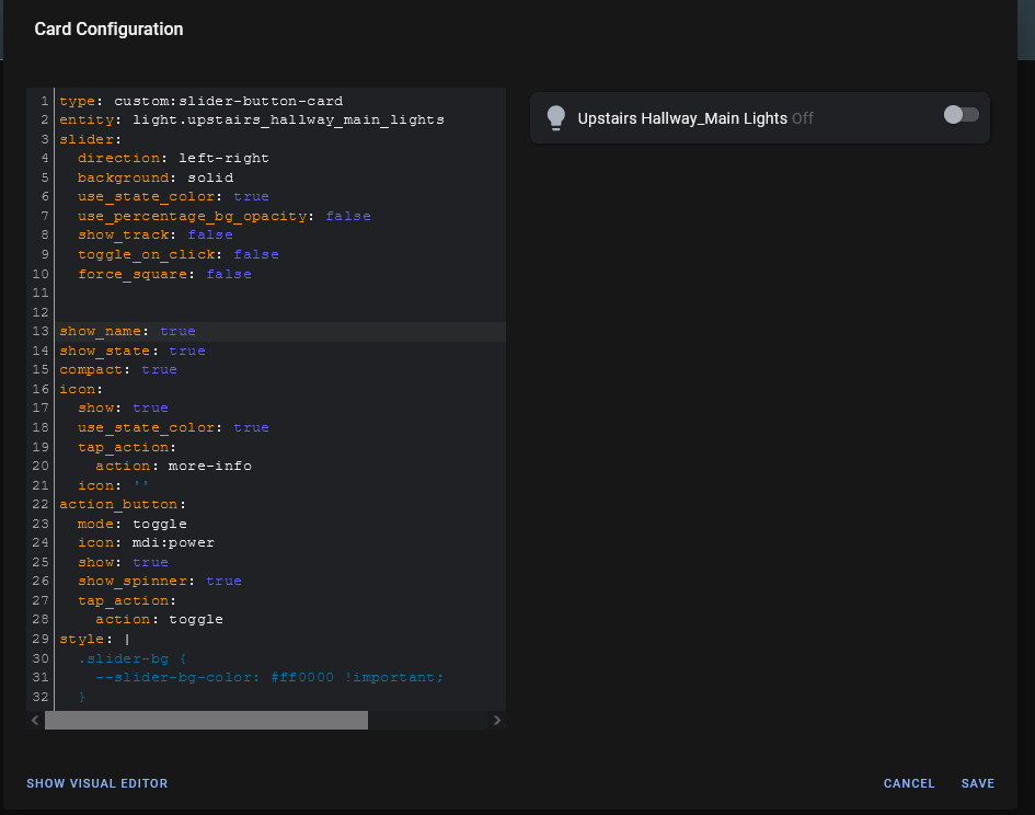 Custom style variable for slider color · Issue #90 · mattieha/slider-button-card · GitHub