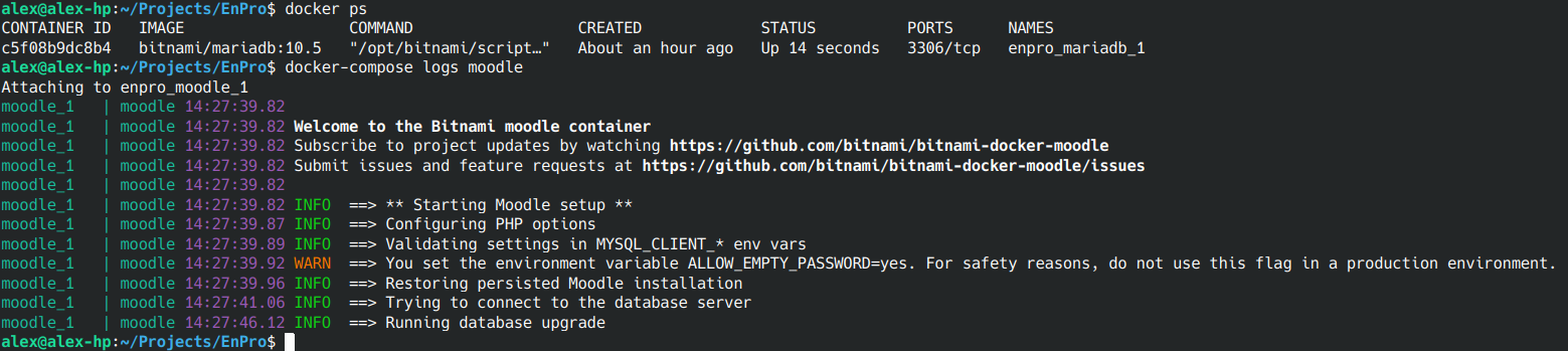 Moodle setup in Bitnami container doesn't start · Issue #5762 · microsoft/vscode-remote-release ...