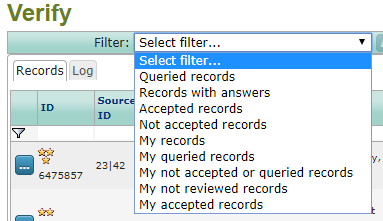 Add "All records" filter as a standard option for verifiers · Issue ...