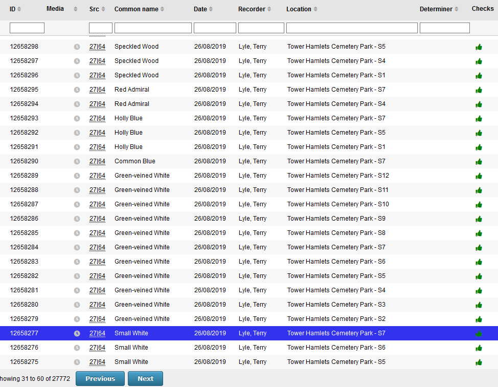 UKBMS records apparently not being auto-checked - initial questions ...