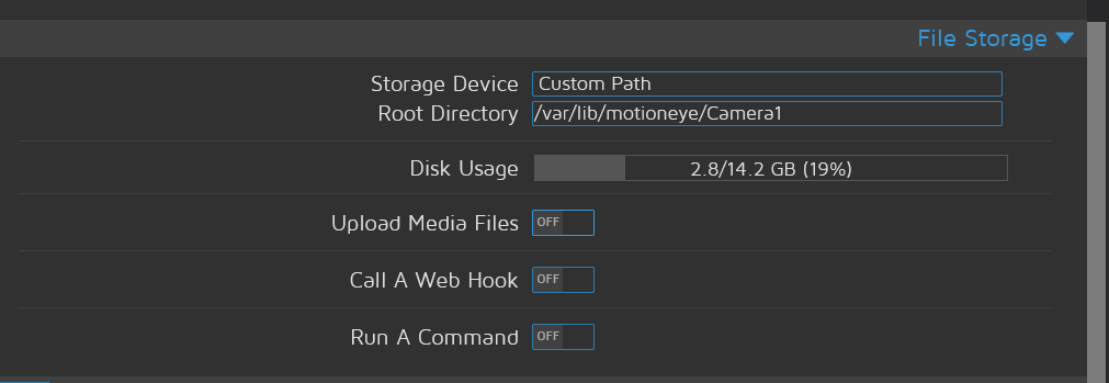 How to record remote motionEye Camera in motionEye hub? · Issue #2494 ...