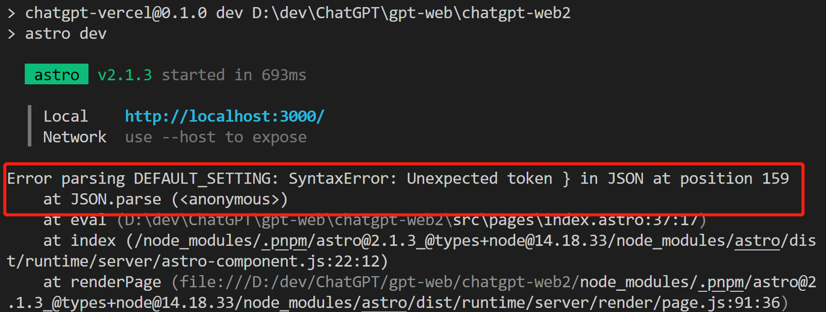 本地调试用.env报错 · Issue #152 · ourongxing/chatgpt-vercel · GitHub