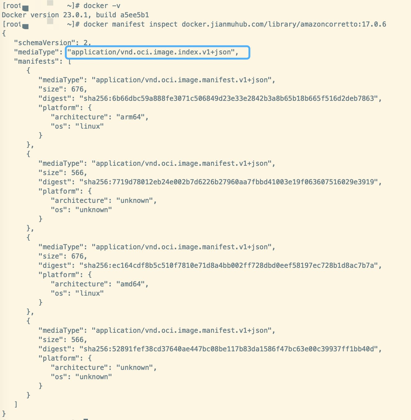 Unrecognized Field Annotations Of Oci Image Manifest · Issue 3969 