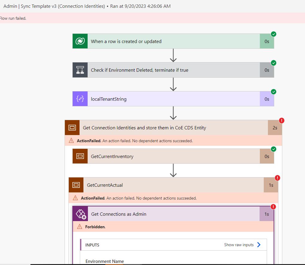 [CoE Starter Kit - BUG] Sync Flow Error due to Disabled Teams Environment · Issue #6691 ...