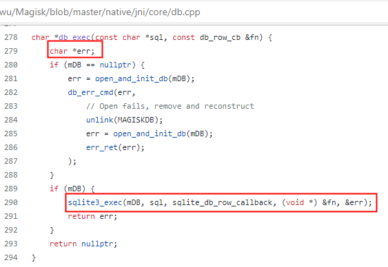 sqlite3_exec failed by leave errmsg unchanged cause sqlite3_free crash · Issue #5542 · topjohnwu ...