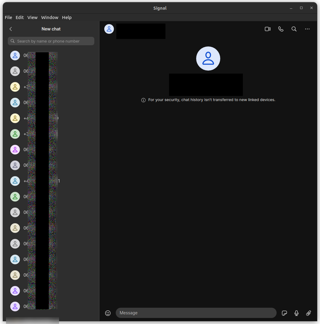Contacts Not Visible In Signal Desktop Group Messages Not Appearing · Issue 6494 · Signalapp
