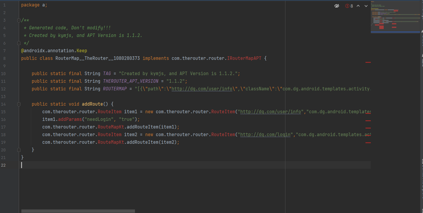 RouterMap__TheRouter__1080280373.java · Issue #58 · HuolalaTech/hll-wp-therouter-android · GitHub