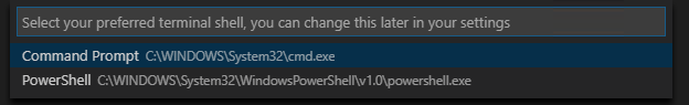 Terminal: Select Default Shell dosen't list Git Bash · Issue #72200 · microsoft/vscode · GitHub
