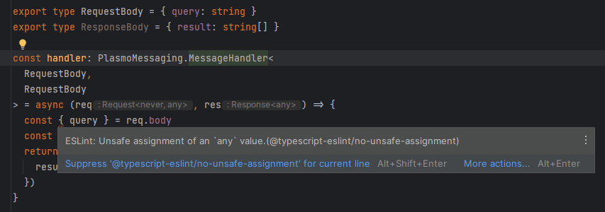 [BUG] Incorrect type in @plasmo/messaging documentation · Issue #459 · PlasmoHQ/plasmo · GitHub