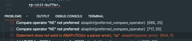 Macro call rp-init-buffer not recognised by abaplint as valid statement · Issue #1222 · abaplint ...