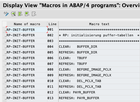Macro call rp-init-buffer not recognised by abaplint as valid statement · Issue #1222 · abaplint ...