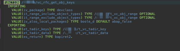 Function Module - Identifier must be lower case(keyword_case) and DATAEND issue · Issue #1231 ...