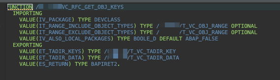 Function Module - Identifier must be lower case(keyword_case) and DATAEND issue · Issue #1231 ...