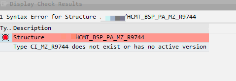 TABL(DDIC Structure with .include) serialisation/deserialisation issue ...
