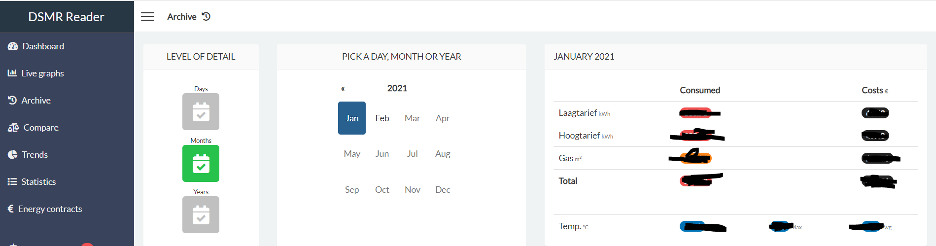 Meterstanden opnemen in dagstatistieken · Issue #1301 · dsmrreader/dsmr-reader · GitHub