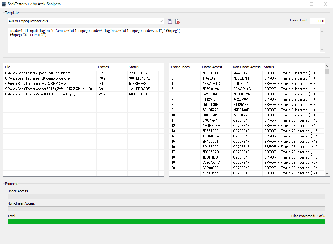 シークが正確ではない · Issue #2 · kusaanko/AviUtlFFmpegDecoder · GitHub
