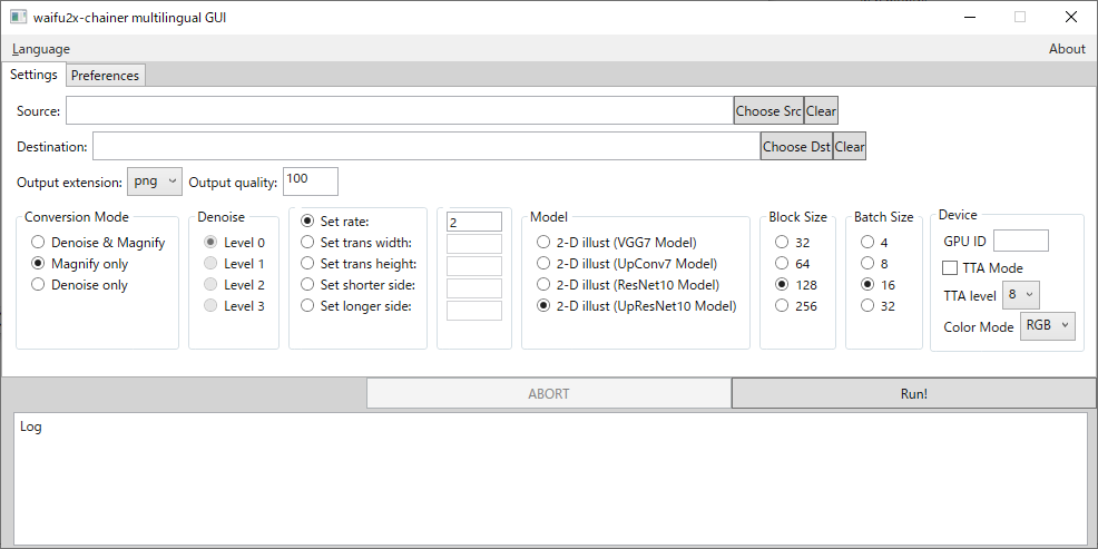 GitHub - elllusion/waifu2x-chainer-GUI-modify