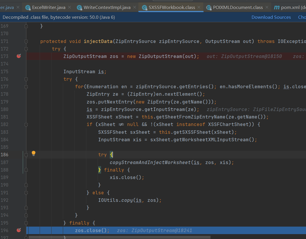 AutoCloseStream设置为false不起作用，从源码上看就不能起作用 · Issue #1983 · alibaba/easyexcel · GitHub