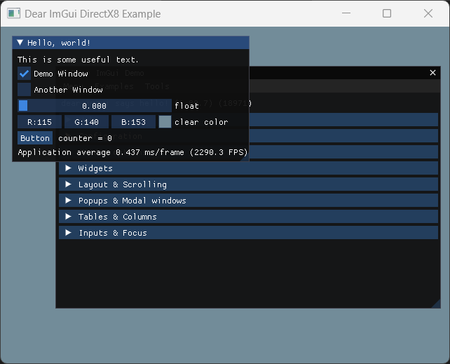 Imgui is pixelized in DirectX8 backend · Issue #6638 · ocornut/imgui · GitHub