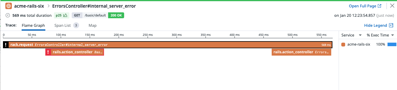 All "unrescued" exceptions show up with the resource set to our errors_controller (rails ...