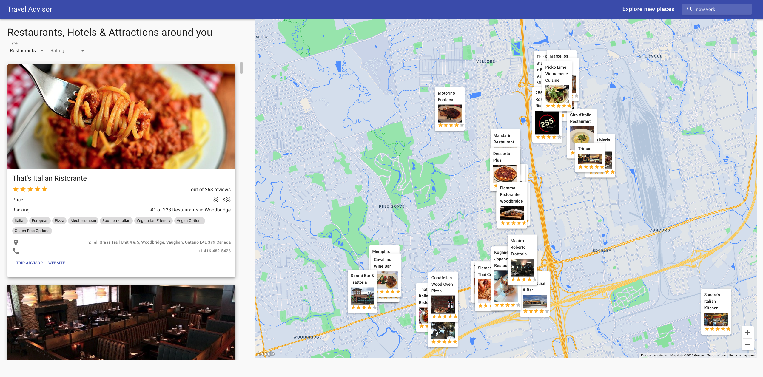 GitHub - braydonwang/Travel-Advisor-App: Travel advisor App made using ...