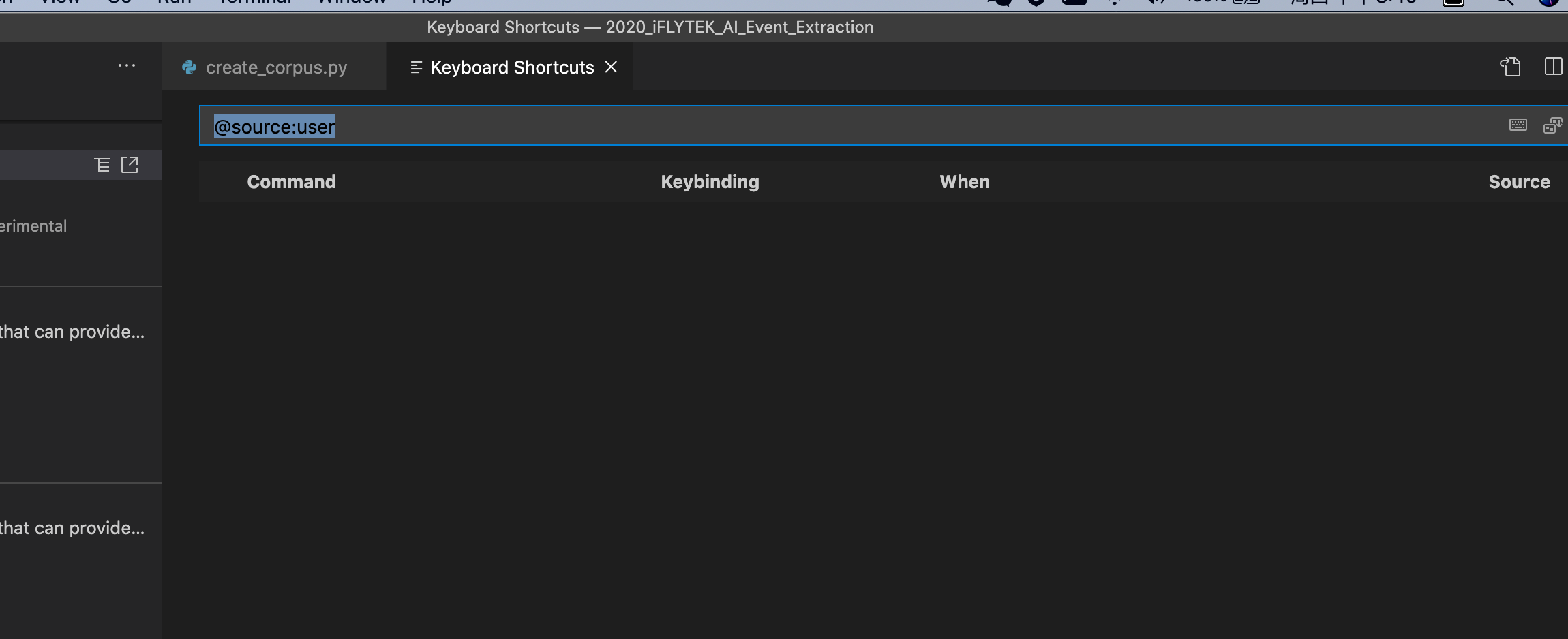 go back and go forward keybinding not work on mac · Issue #107229 ...