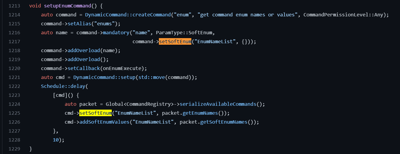 希望明确动态指令中枚举值的命名规范 · Issue #649 · LiteLDev/LeviLamina · GitHub