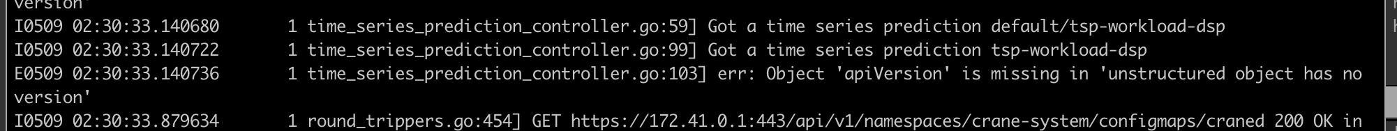 example for tsp cannot be executed properly · Issue #306 · gocrane/crane · GitHub