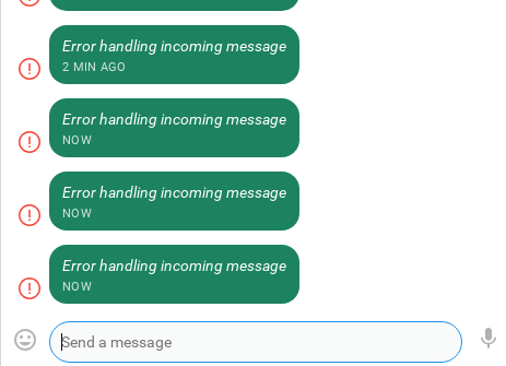 Error handling incoming message (still!) · Issue #3472 · signalapp ...