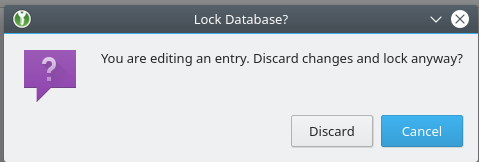 Database is not locked when being edited · Issue #3362 · keepassxreboot/keepassxc · GitHub