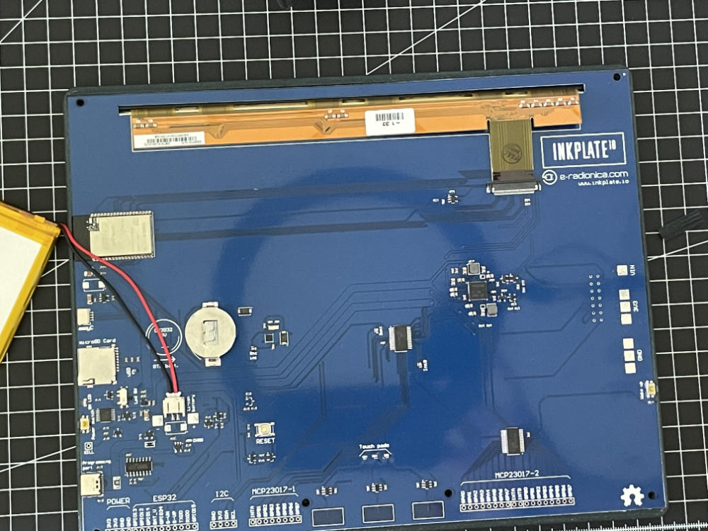 Provide Example And Or Way To Disable Battery Led On Inkplate 10 · Issue 97