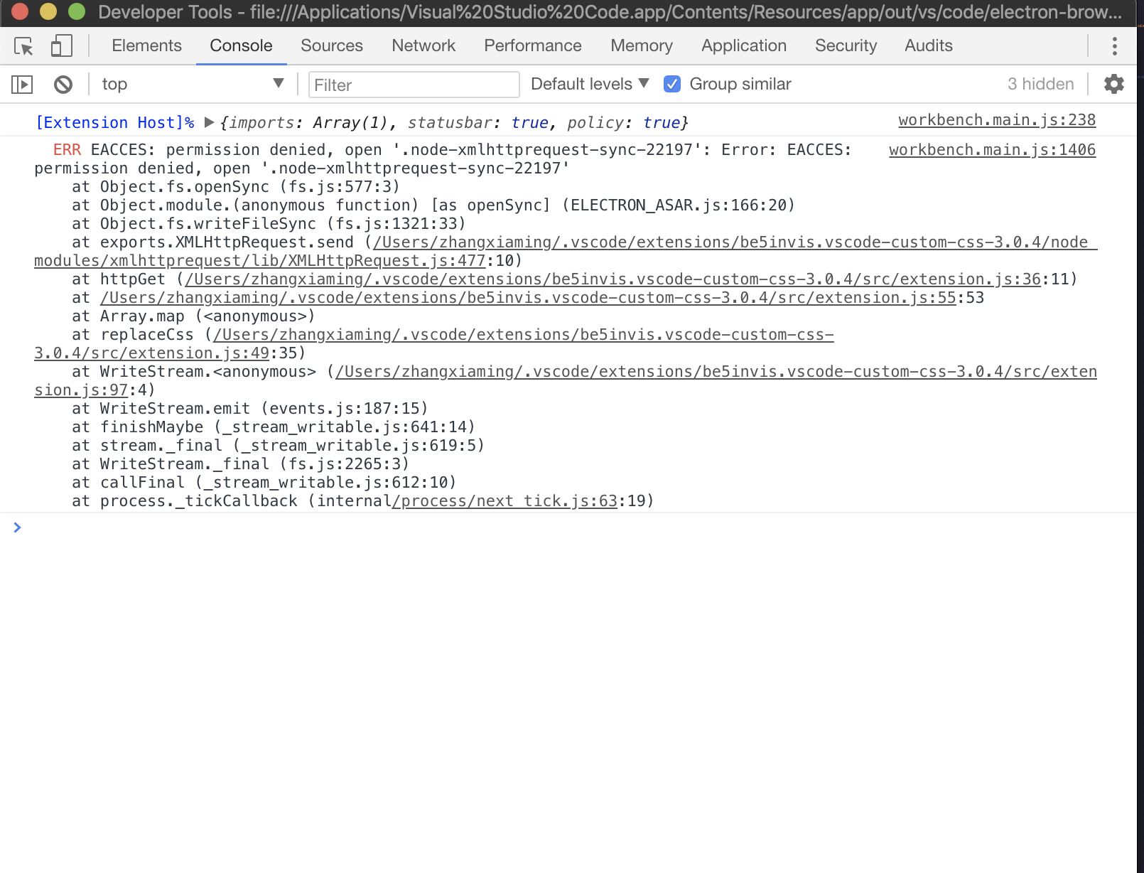 Mac OS - Run VS Code with admin privileges so the changes can be applied · Issue #85 · be5invis ...