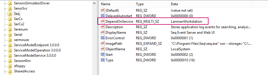 Seq Service not starting on boot · Issue #606 · datalust/seq-tickets · GitHub