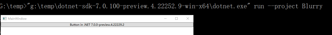 Window content renders blurry when targeting .NET 7 · Issue #6586 · dotnet/wpf · GitHub