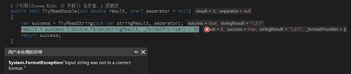 Try read double will throw format exception in StringTokenizer · Issue #1533 · AvaloniaUI ...