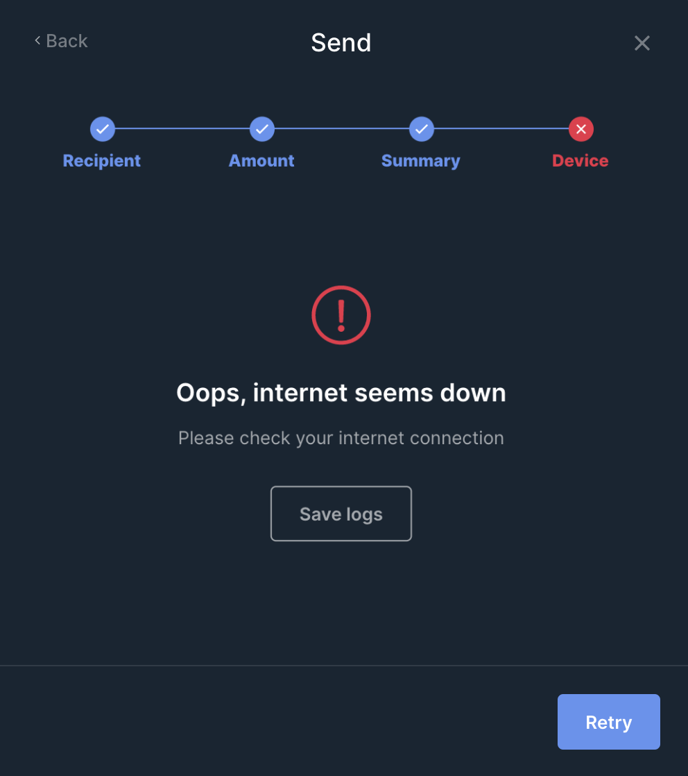 [MacOS] Ledger Live 2.0.1 Can't Proceed with Transferring · Issue #2715 · LedgerHQ/ledger-live ...