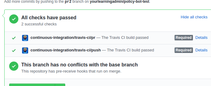 Problem with Travis CI check · Issue #190 · palantir/bulldozer · GitHub