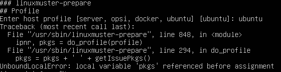 Script linuxmuster-prepare: Python Module unter Ubuntu Server 18.04.1 nicht ausführbar (Python 3 ...