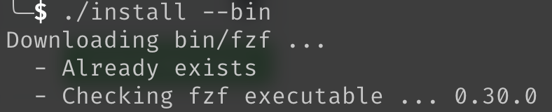 Installation with packer: 'fzf' is not a valid executable, aborting. Please make sure 'fzf' is ...