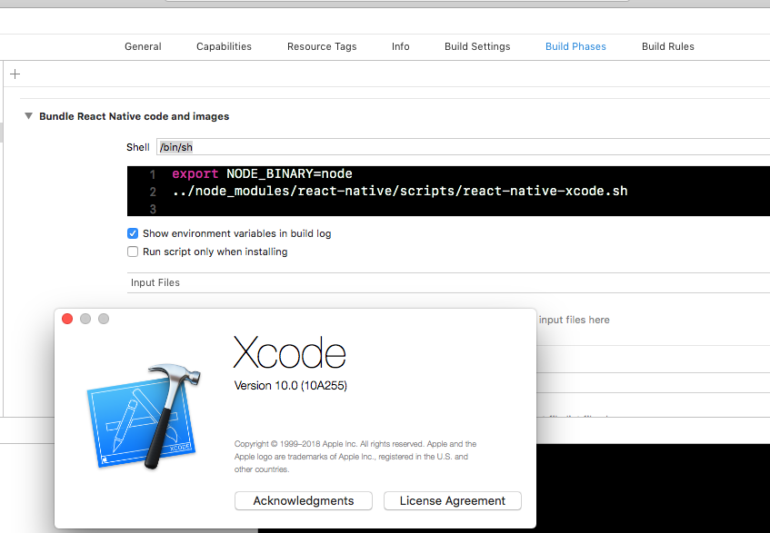 Increasing Node Memory Not Possible When Building Straight From Xcode · Issue 22021 · Facebook